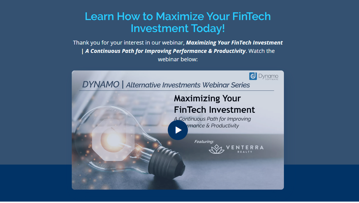 Business Reporter - White Papers - Maximizing Your FinTech Investment | A Continuous Path for ...